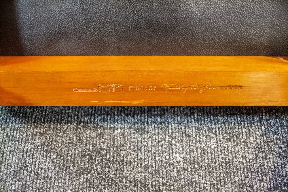 Table 615 Husser and Chairs 614 Coonley 2 by Frank Lloyd Wright for ...