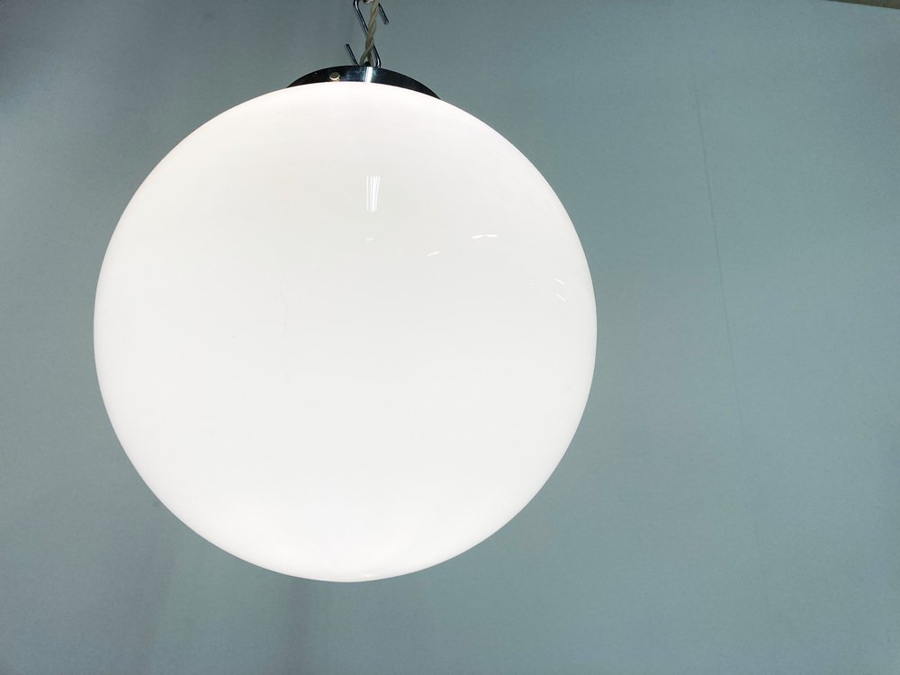 Opaline Globe During Light, 1930s for sale at Pamono
