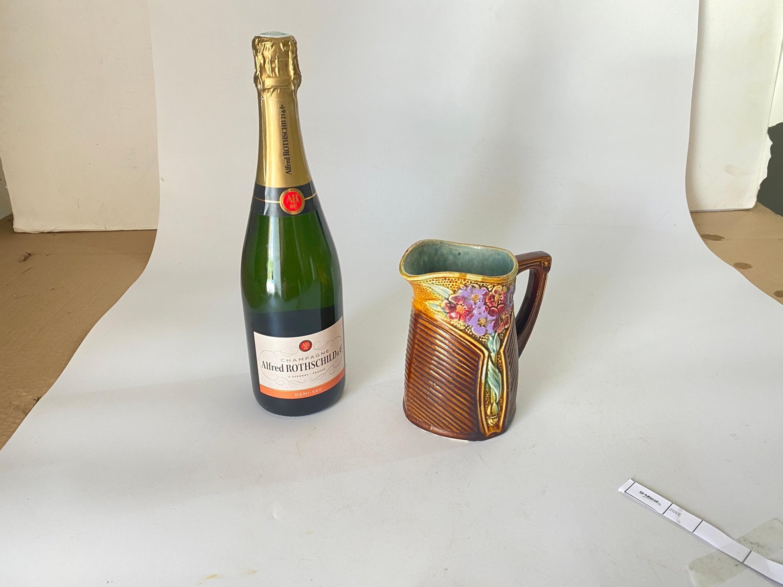 Majoric Pitcher George Jones About 1900, France, 1890s for sale at Pamono