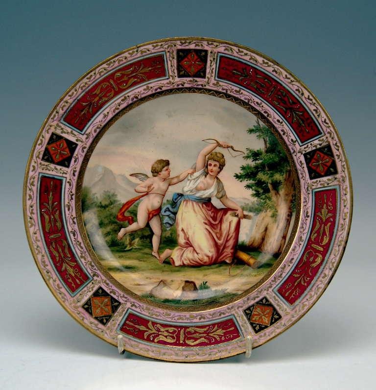 Serving Plate from Viennese Imperial Porcelain Manufactory, 1816 for ...