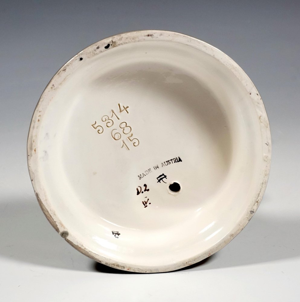 Art Deco Figure Standing Dancer with Headdress by Wilhelm Thomasch for ...