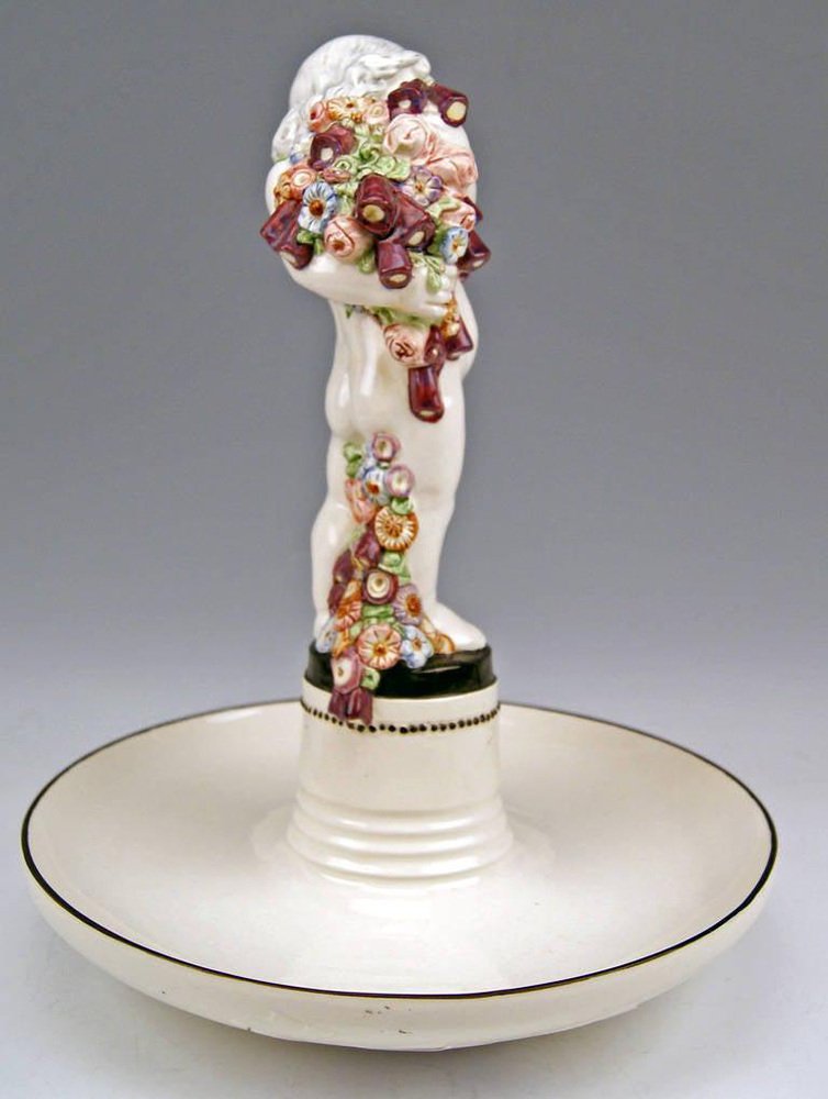 Große Jugendstil Engel Figur von Carl Klimt, 1919 bei Pamono kaufen