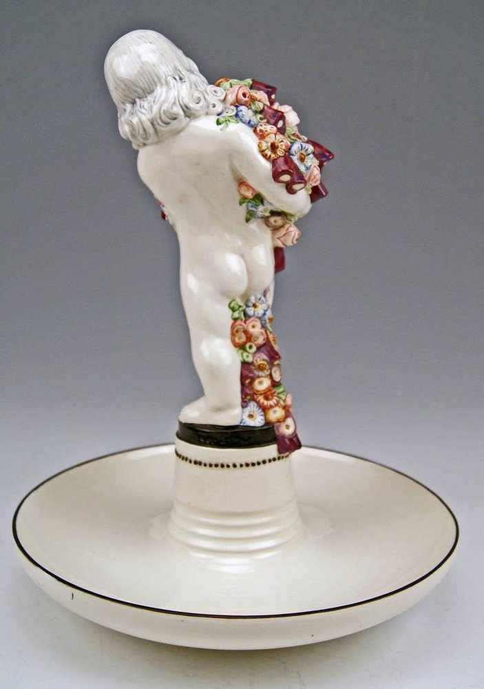 Große Jugendstil Engel Figur von Carl Klimt, 1919 bei Pamono kaufen