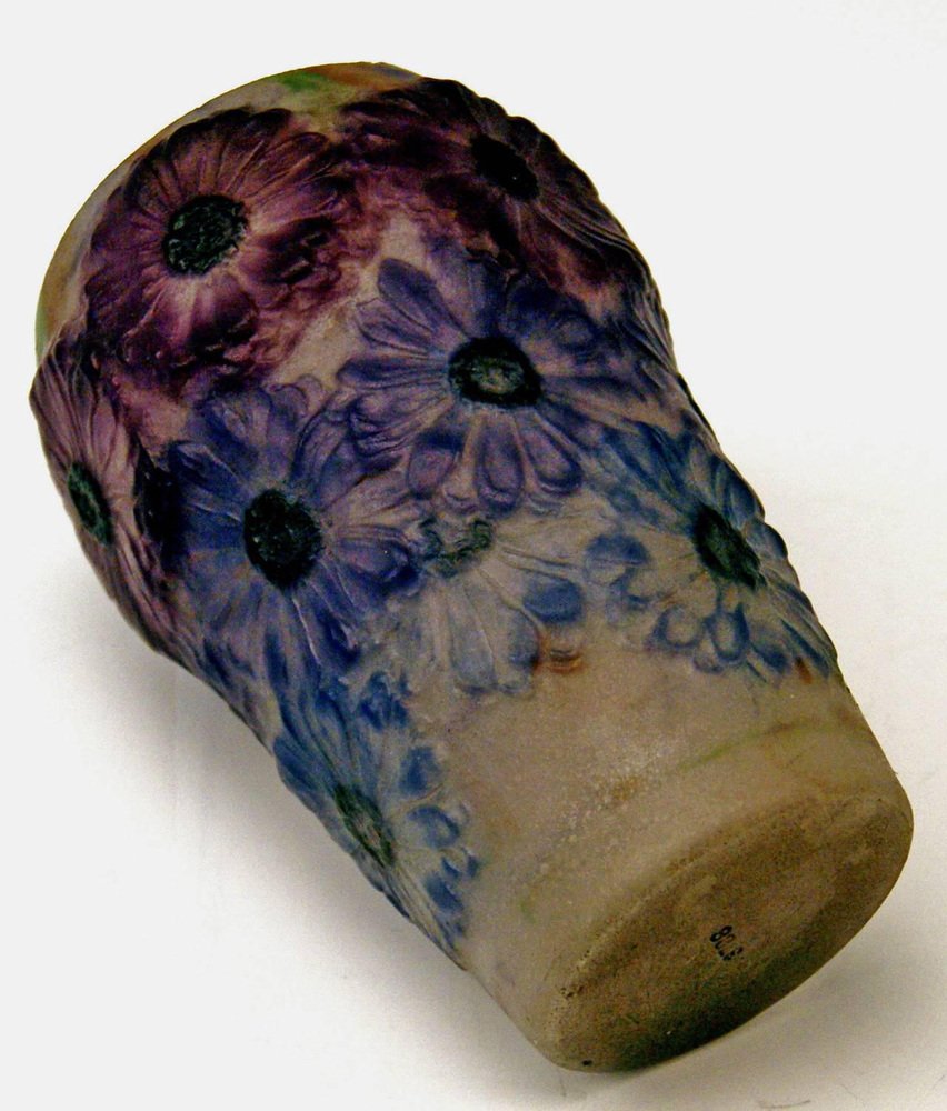 Art Deco Vase with Marigolds attributed to Gabriel Argy-Rousseau ...