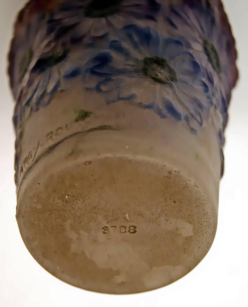 Art Deco Vase with Marigolds attributed to Gabriel Argy-Rousseau ...