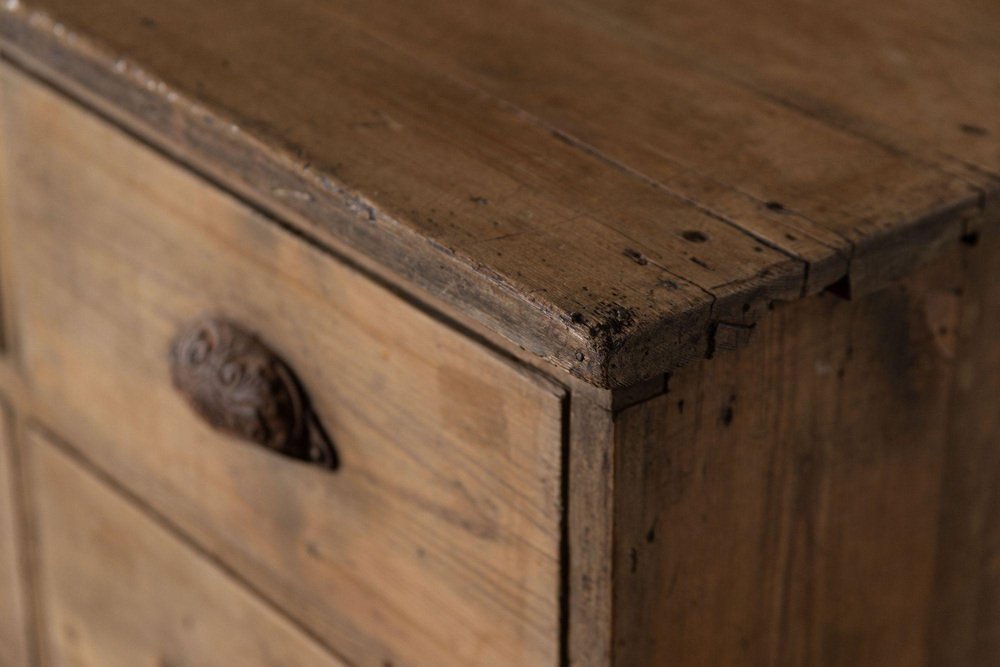 Large 19th Century English Pine Haberdashery Drawers, 1890s for sale at ...