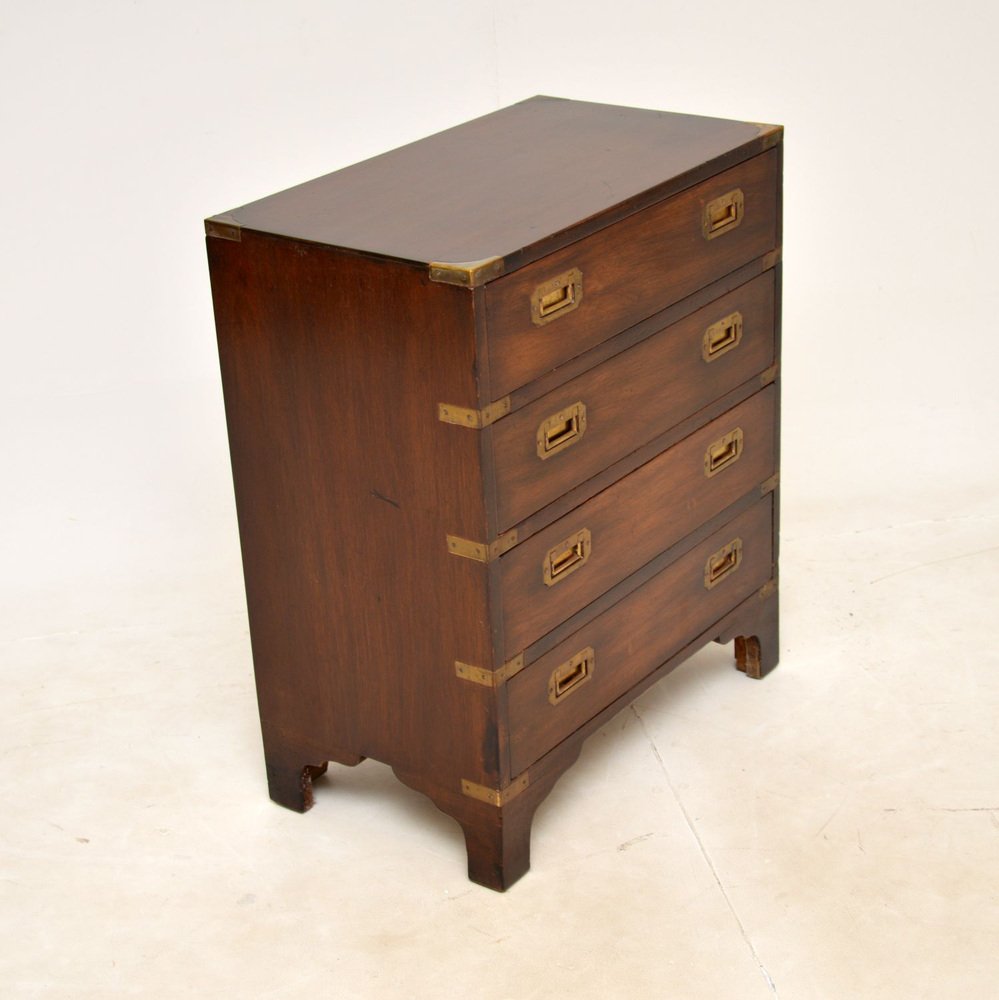 Vintage Military Campaign Chest of Drawers , 1930 for sale at Pamono