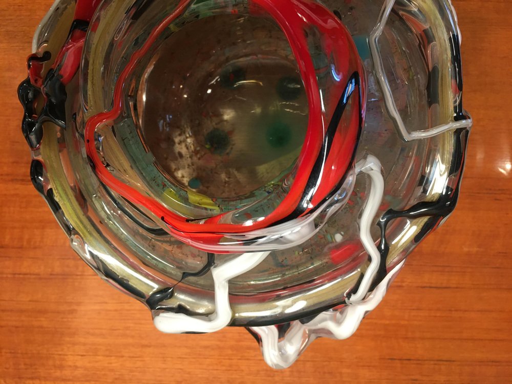 Big Vase by Angelo Rinaldi for Salviati Murano for sale at Pamono