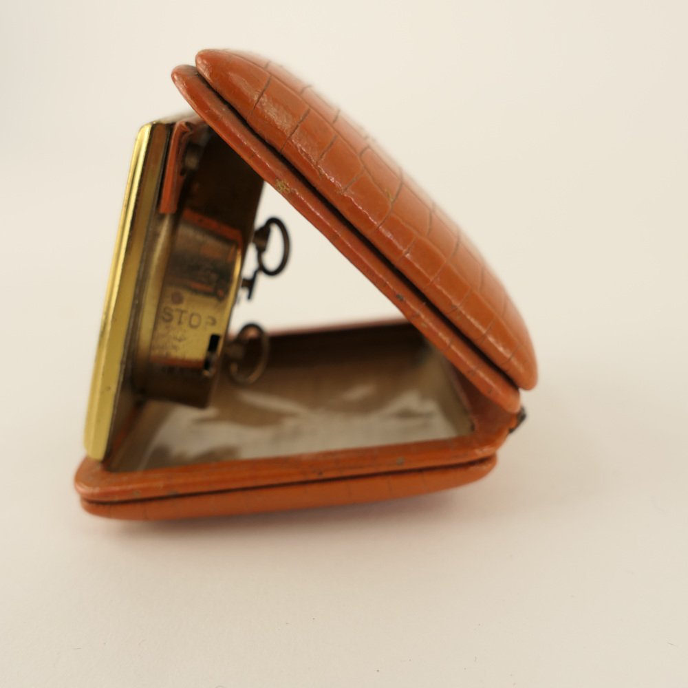 German Travel Alarm Clock from Blessing, 1960s for sale at Pamono