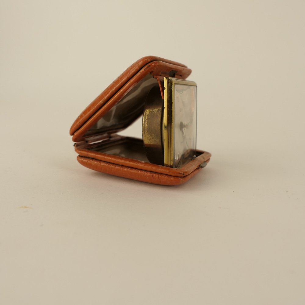 German Travel Alarm Clock from Blessing, 1960s for sale at Pamono