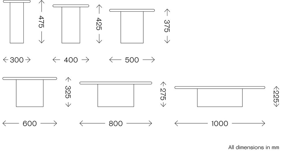 Raindrop Full Set in Black Oak and Patinated by Fred Rigby Studio, Set of 6 for sale at Pamono