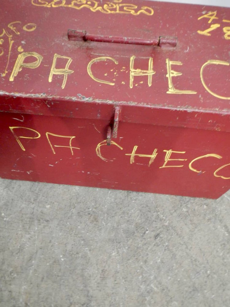 Vintage Iron Case, 1980 for sale at Pamono