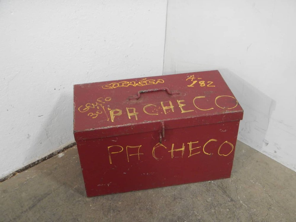 Vintage Iron Case, 1980 for sale at Pamono