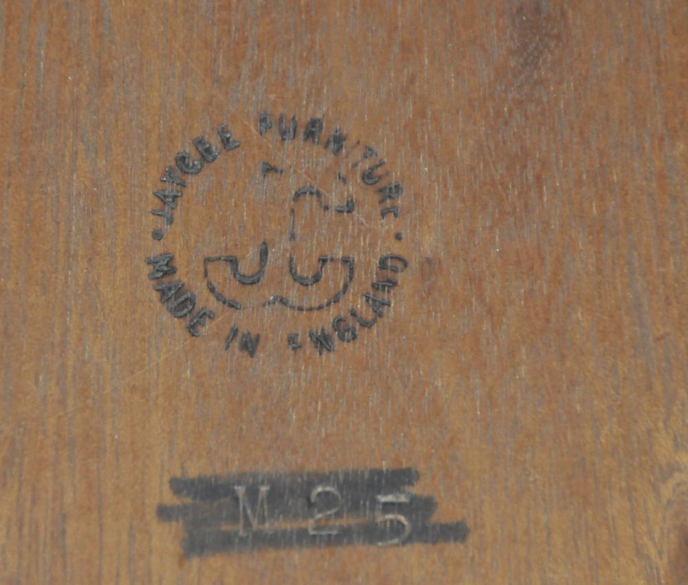 English Folding Table from Jaycee Furniture, 1950s for sale at Pamono