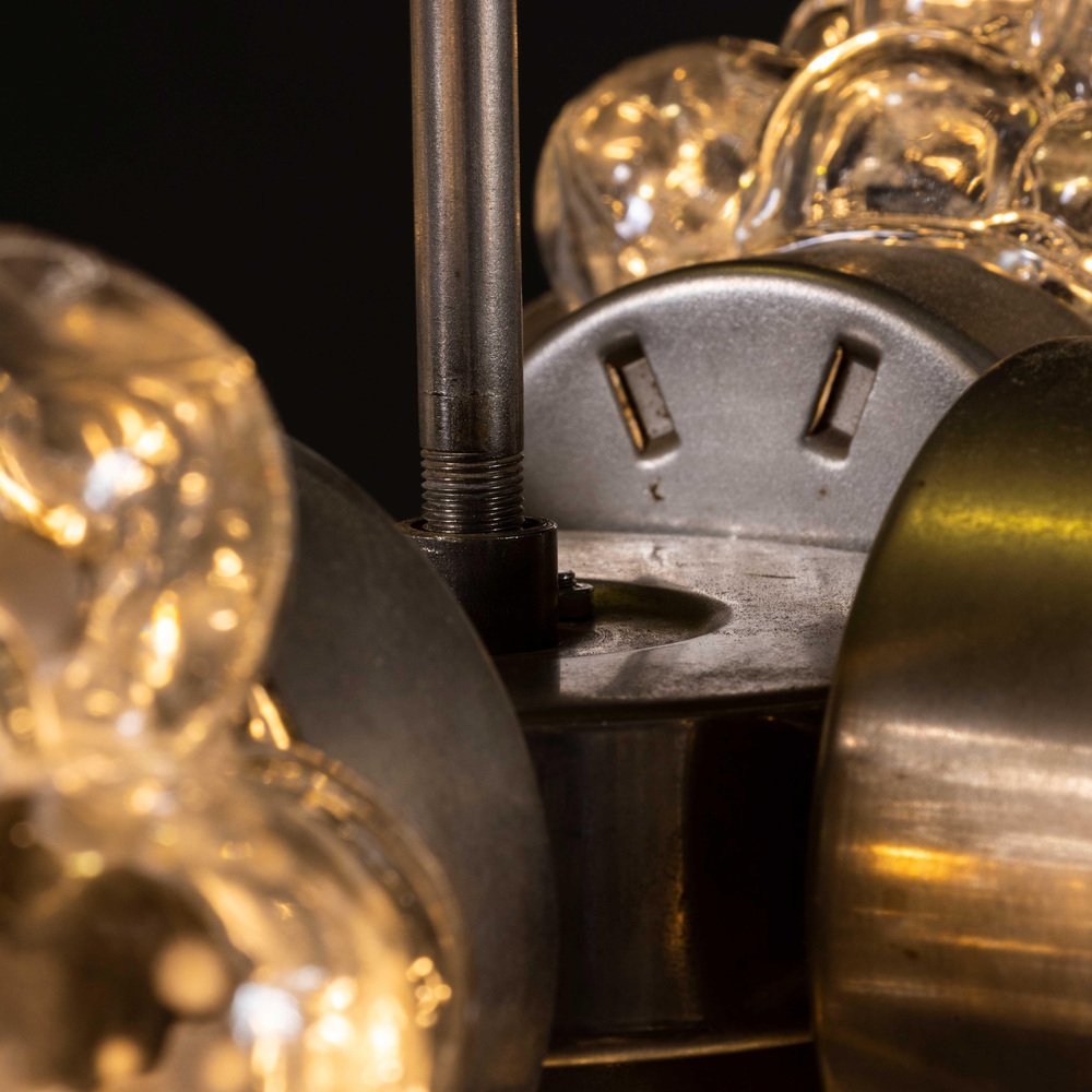 Bubble Cluster Glass Pendant Lamp, 1950s for sale at Pamono