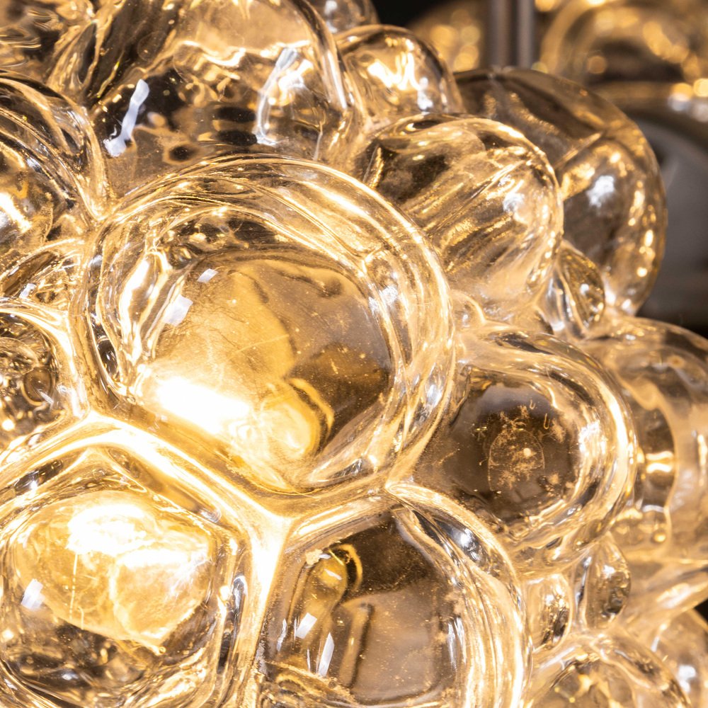 Bubble Cluster Glass Pendant Lamp, 1950s for sale at Pamono