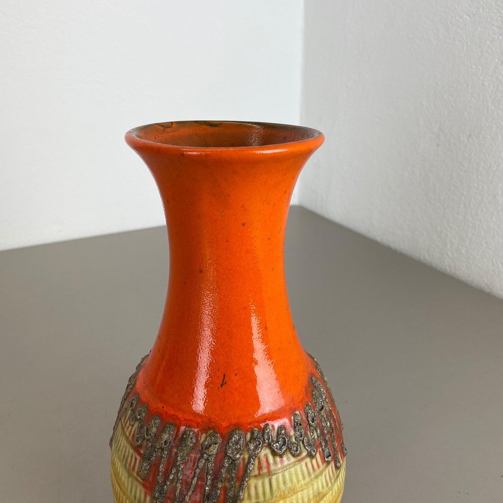 Fat Lava Pottery Vase from Jasba Ceramics, Germany, 1970s for sale at ...