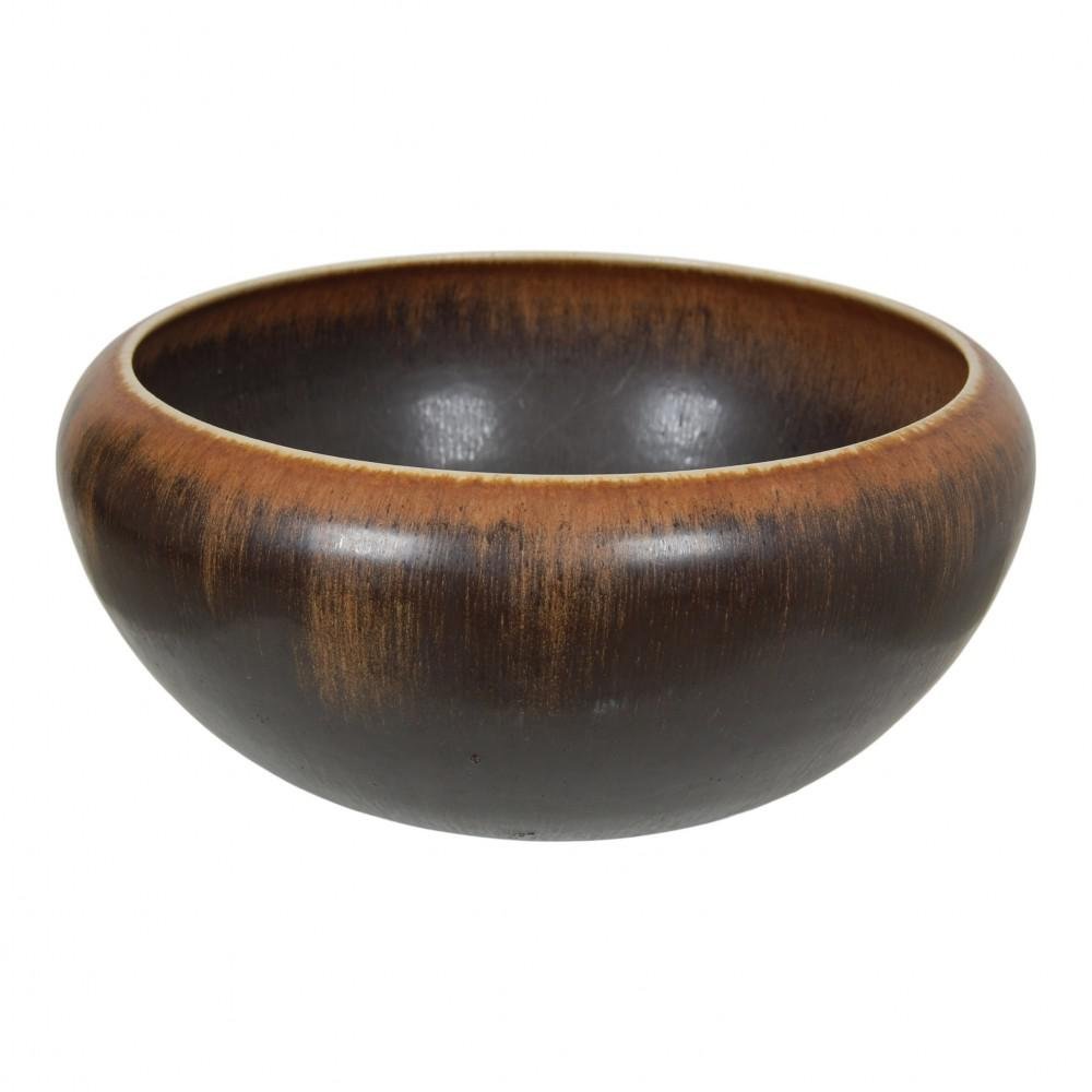 Vintage Saxbo Brown Bowl for sale at Pamono