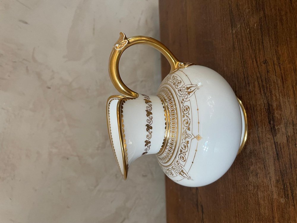 Antique Porcelain Milk Pitcher from Sèvres, 1847 for sale at Pamono