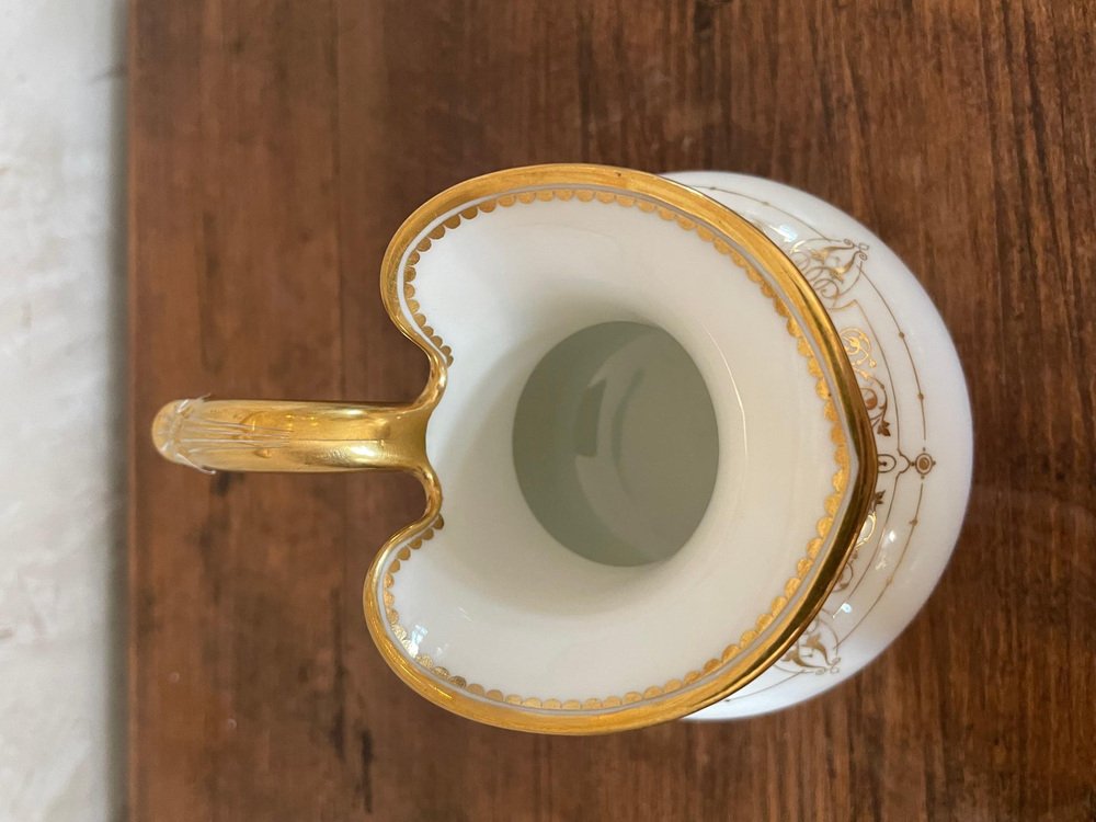 Antique Porcelain Milk Pitcher from Sèvres, 1847 for sale at Pamono