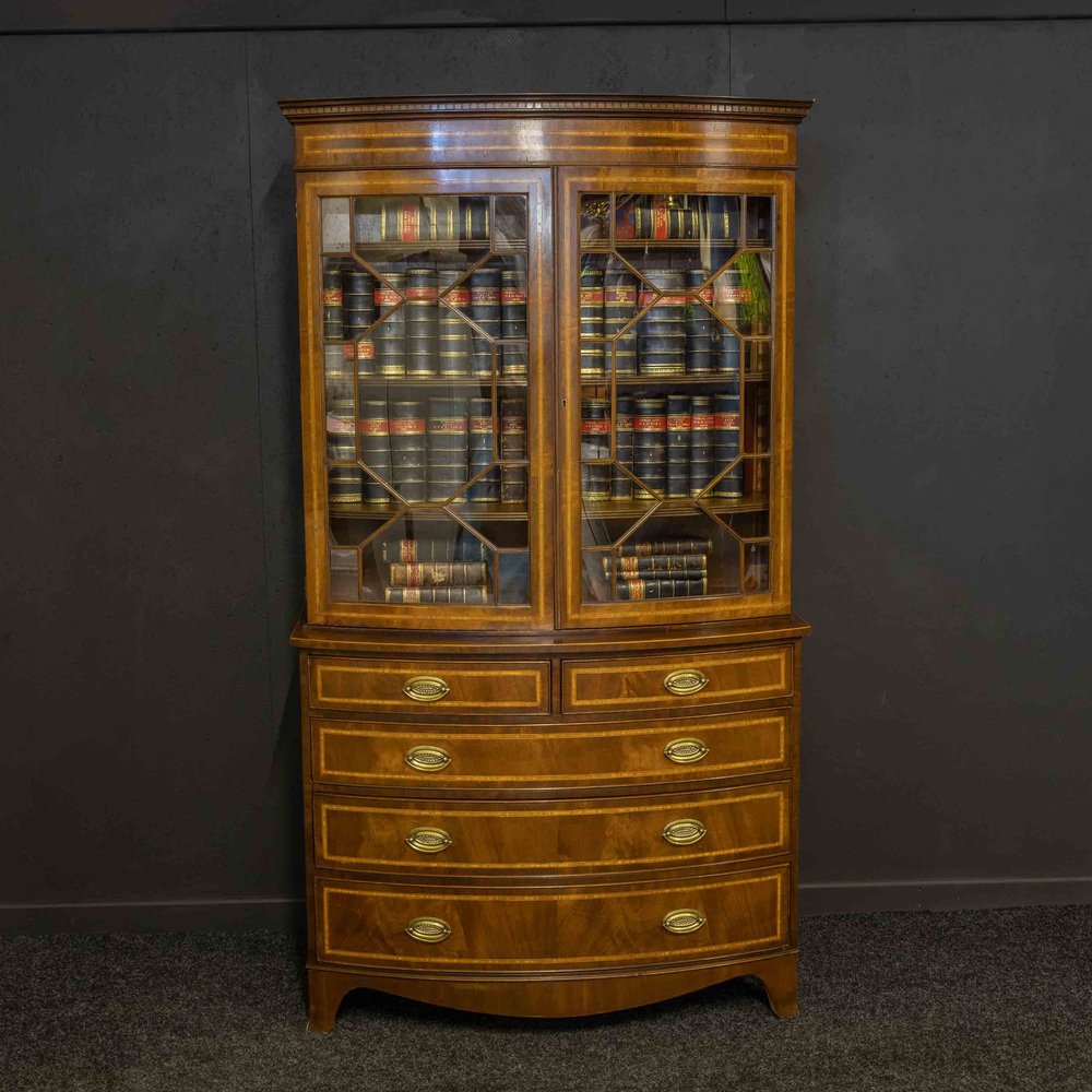 Sheraton Revival Bookcase, 1950s for sale at Pamono