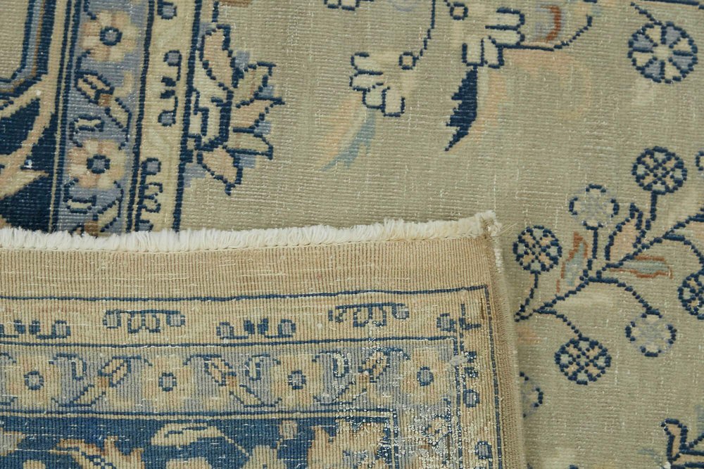 Large Vintage Beige Rug for sale at Pamono
