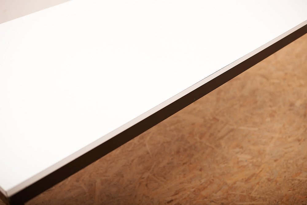 Series II Dining Table with Tubular Steel Frame by Dieter Waeckerlin ...