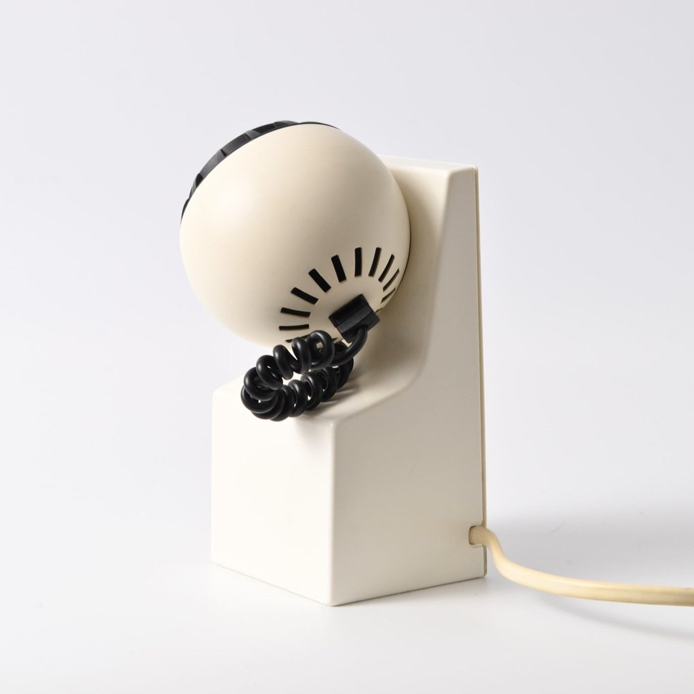 White Mini Spot Lamp by Dieter Witte for Osram, 1970s for sale at Pamono