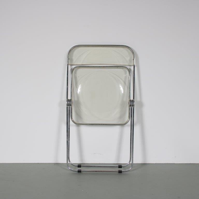 Plia Folding Chair by Giancarlo Piretti for Castelli, Italy, 1970s for ...