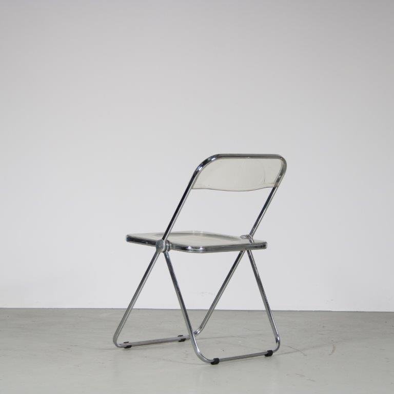Plia Folding Chair by Giancarlo Piretti for Castelli, Italy, 1970s for ...