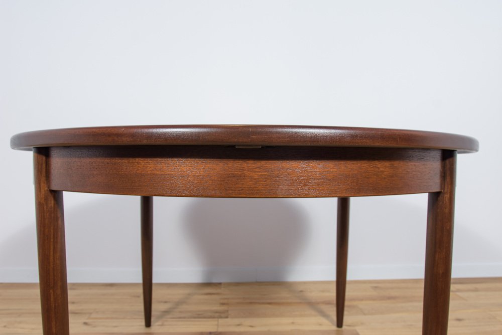 Mid-Century Teak Round Fresco Dining Table from G-Plan, 1960s for sale ...
