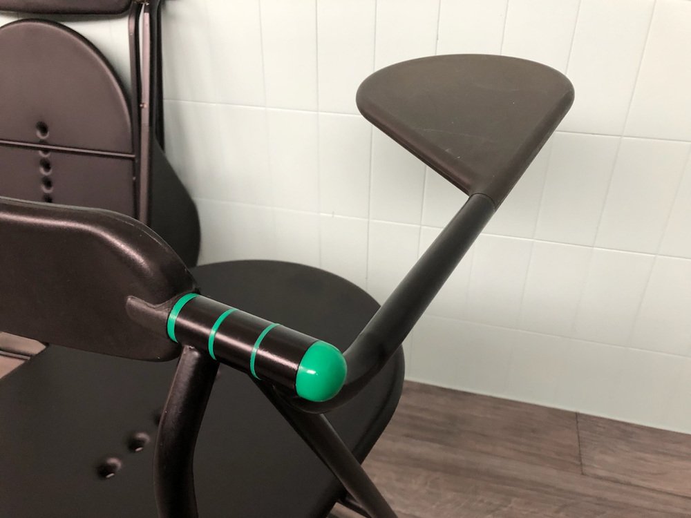 Vintage Italian Flap Chairs by Paolo Parigi, 1980s, Set of 3 for sale ...