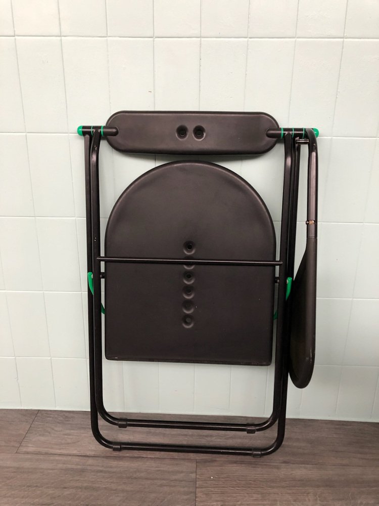 Vintage Italian Flap Chairs by Paolo Parigi, 1980s, Set of 3 for sale ...