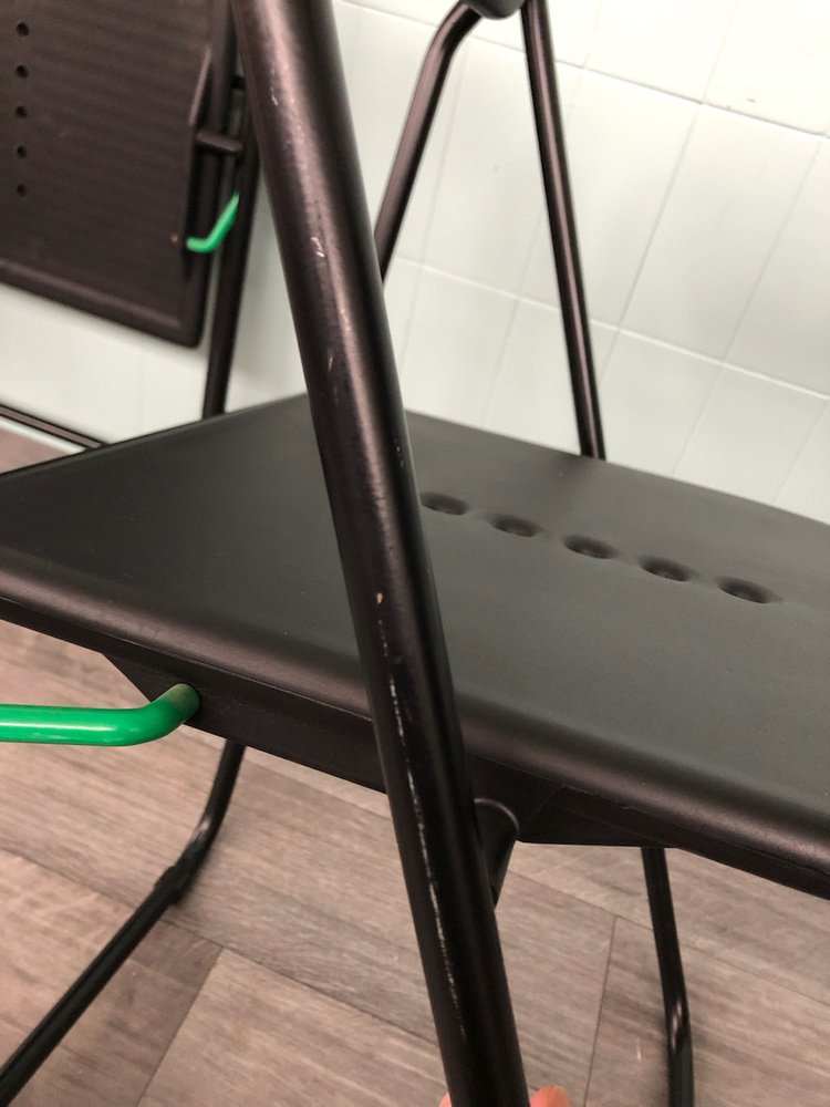 Vintage Italian Flap Chairs by Paolo Parigi, 1980s, Set of 3 for sale ...