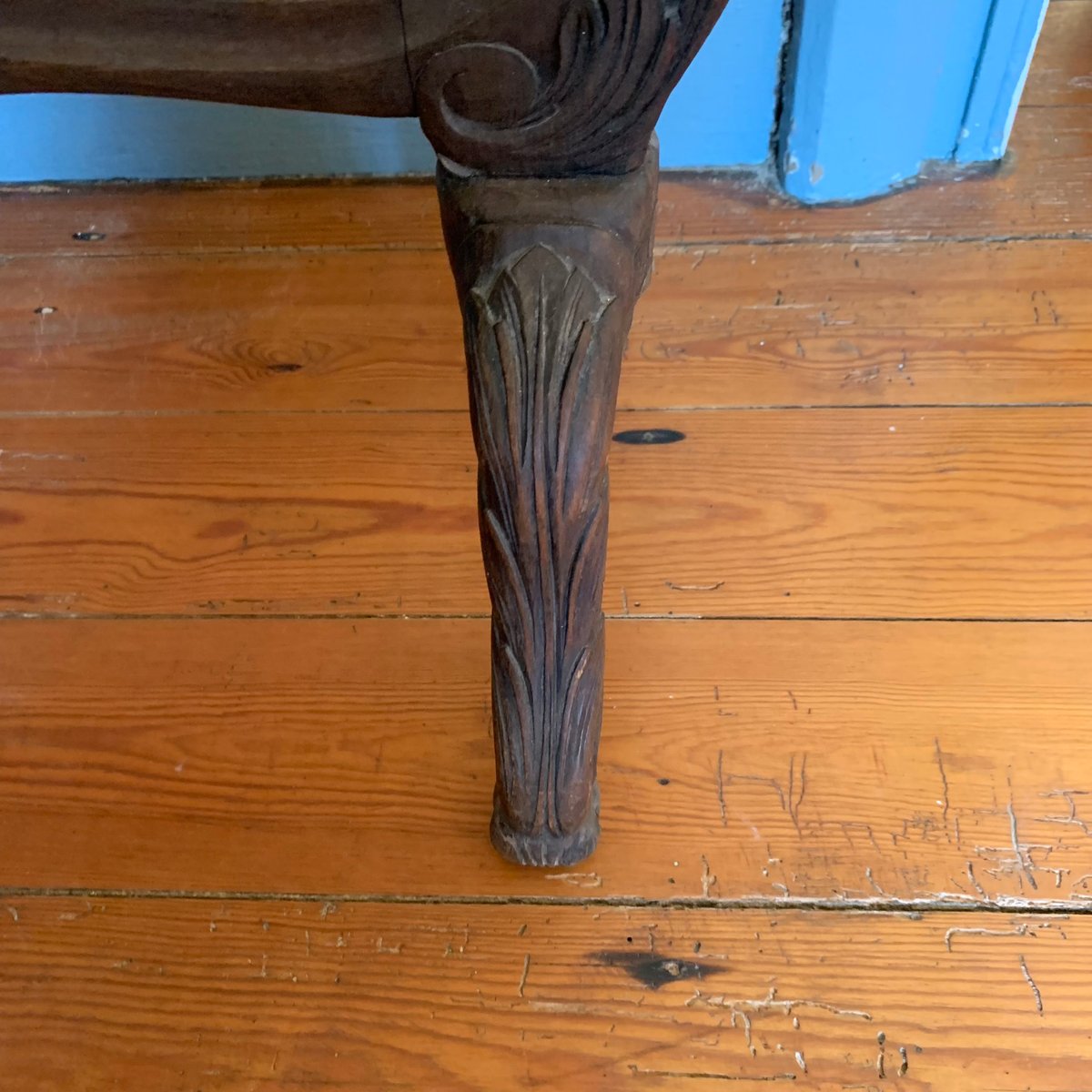 Wood and Cane Fire Screen for sale at Pamono
