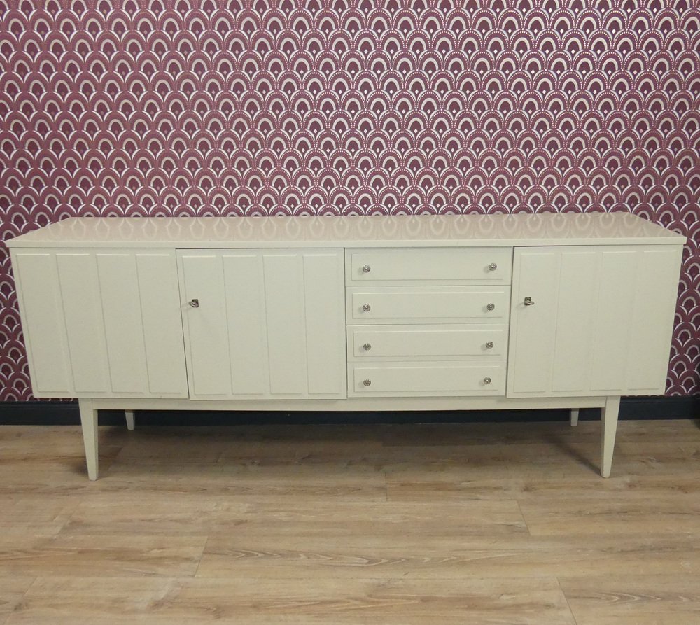 Large Cream Sideboard, 1970s for sale at Pamono