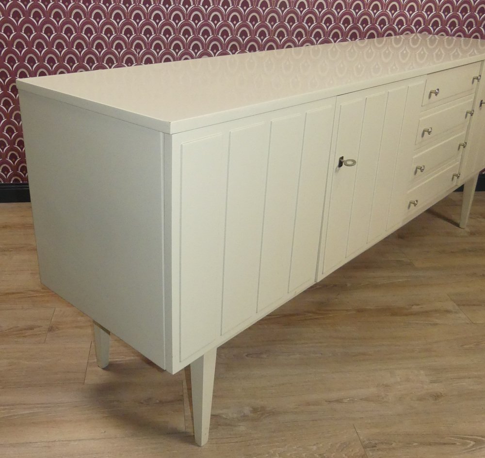 Large Cream Sideboard, 1970s for sale at Pamono