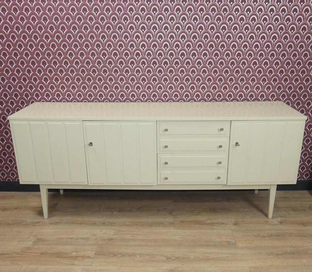 Large Cream Sideboard, 1970s for sale at Pamono