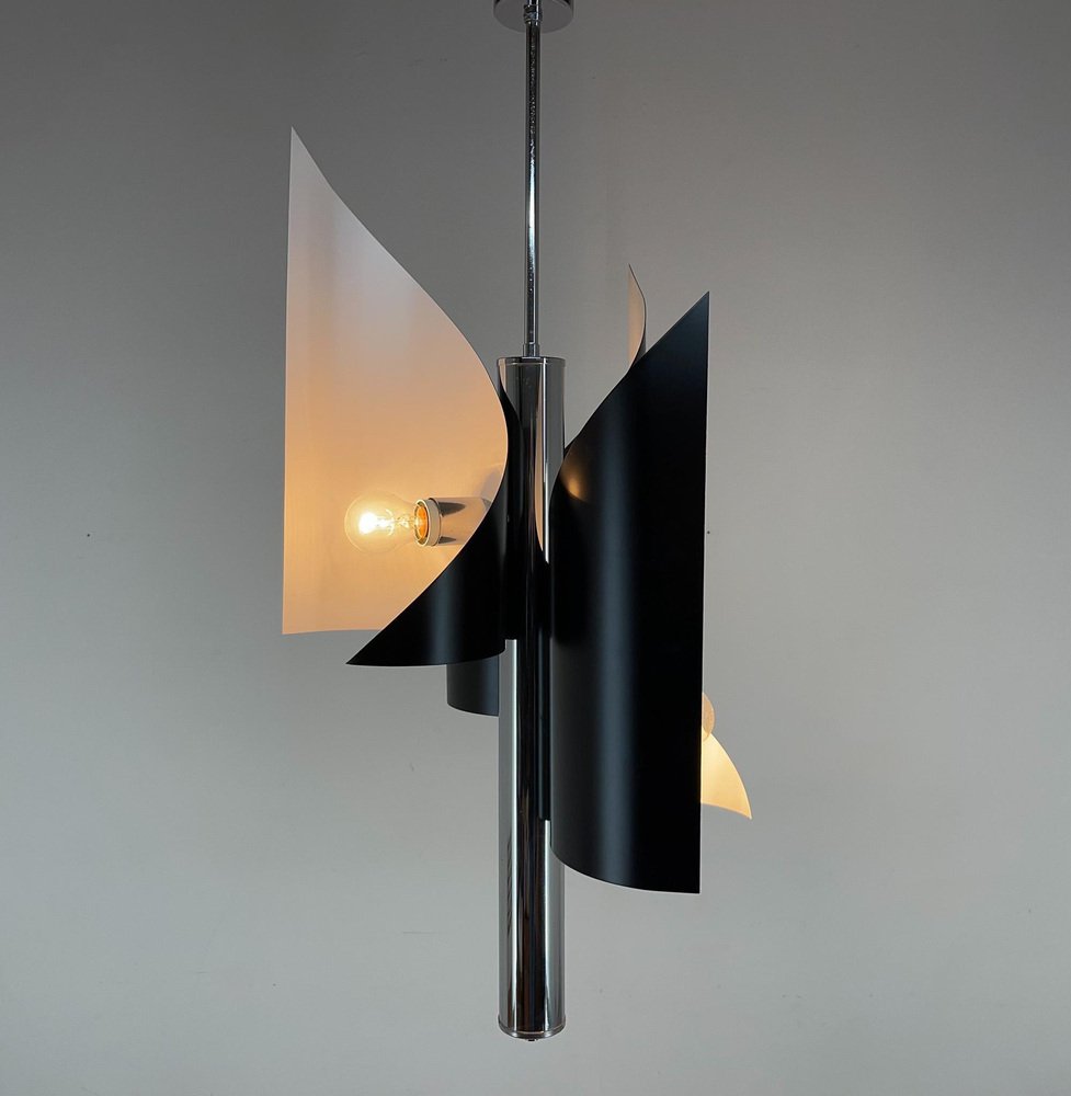 Italian Space Age Asymmetrical Pendant Light, 1970s for sale at Pamono