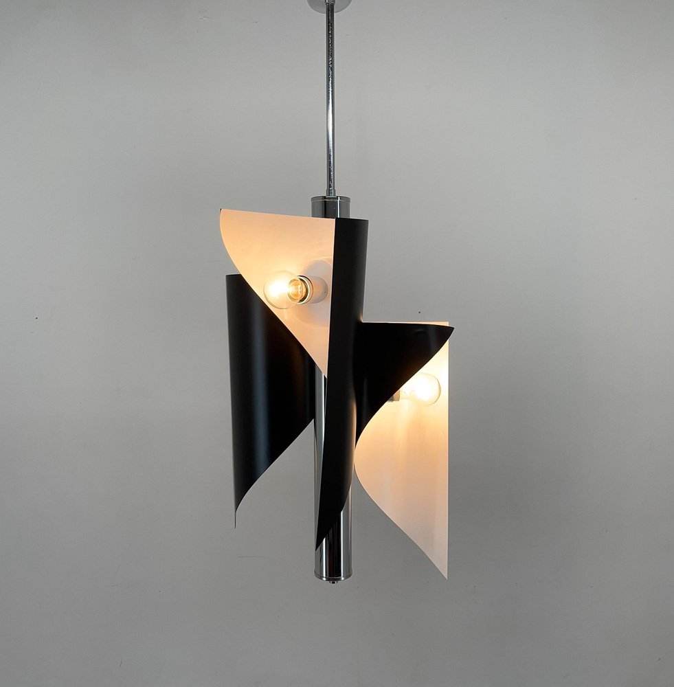 Italian Space Age Asymmetrical Pendant Light, 1970s for sale at Pamono