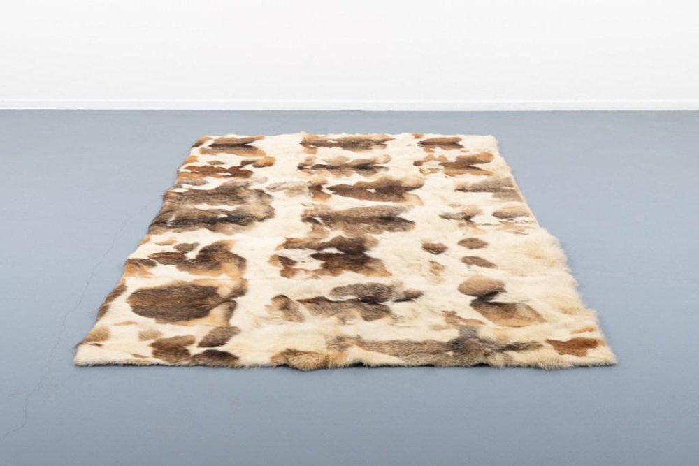 Italian Fur Blanket Rug from Pietro Bruno for sale at Pamono