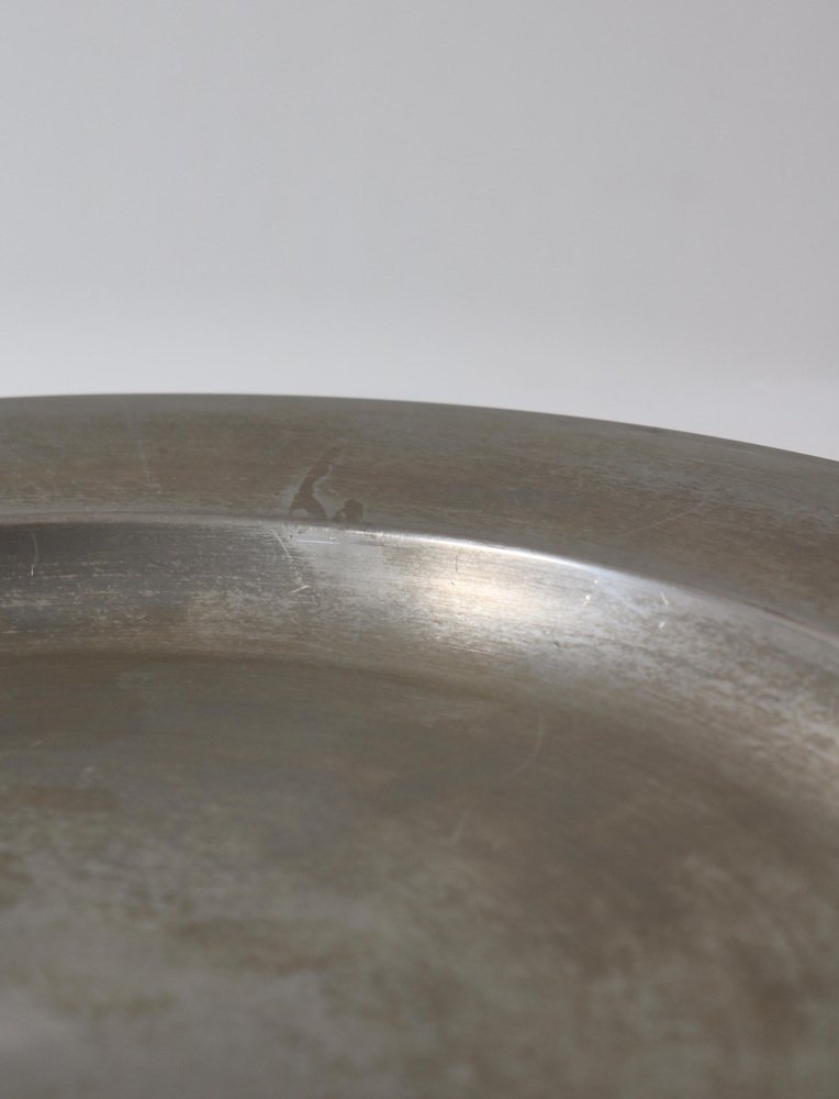 Pewter Charger Plates from Svenskt Tenn, Sweden, 1950s, Set of 6 for ...