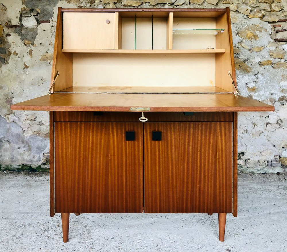 Mid-Century Scandinavian Style Secretaire, 1960s for sale at Pamono