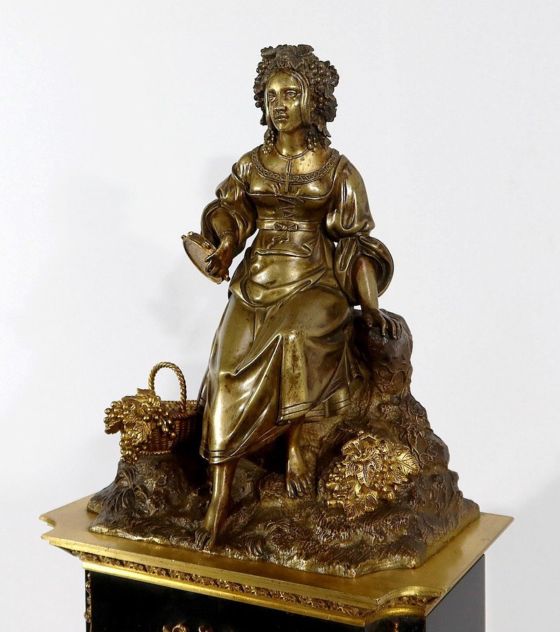 Louis XVI Style Marble and Bronze Pendulum, Early 19th Century for sale ...