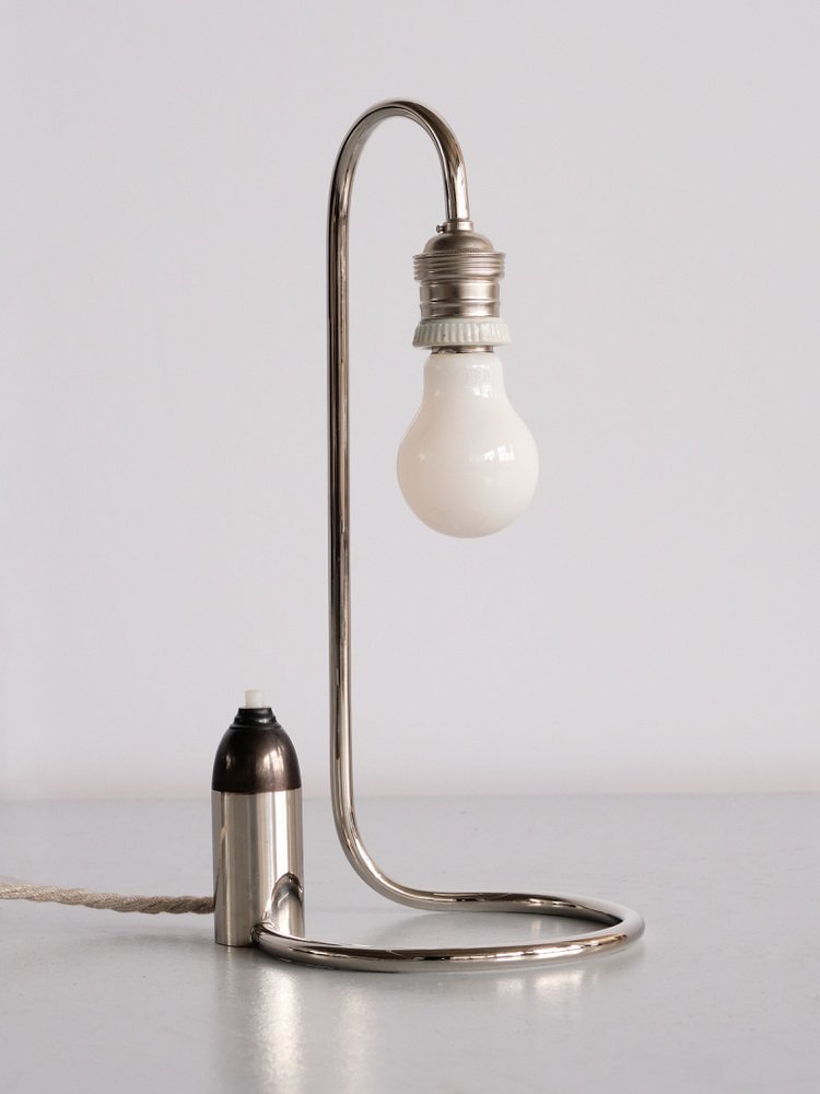 Modernist Table Lamp by Sybold van Ravesteyn for Gispen, Netherlands ...