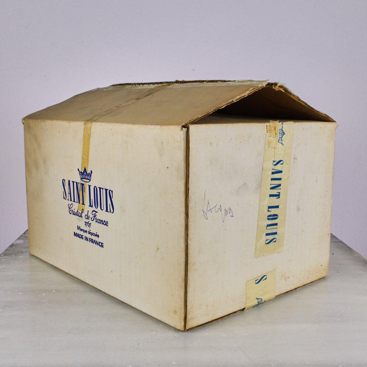 Crystal Glasses from Saint Louis, Set of 7 for sale at Pamono