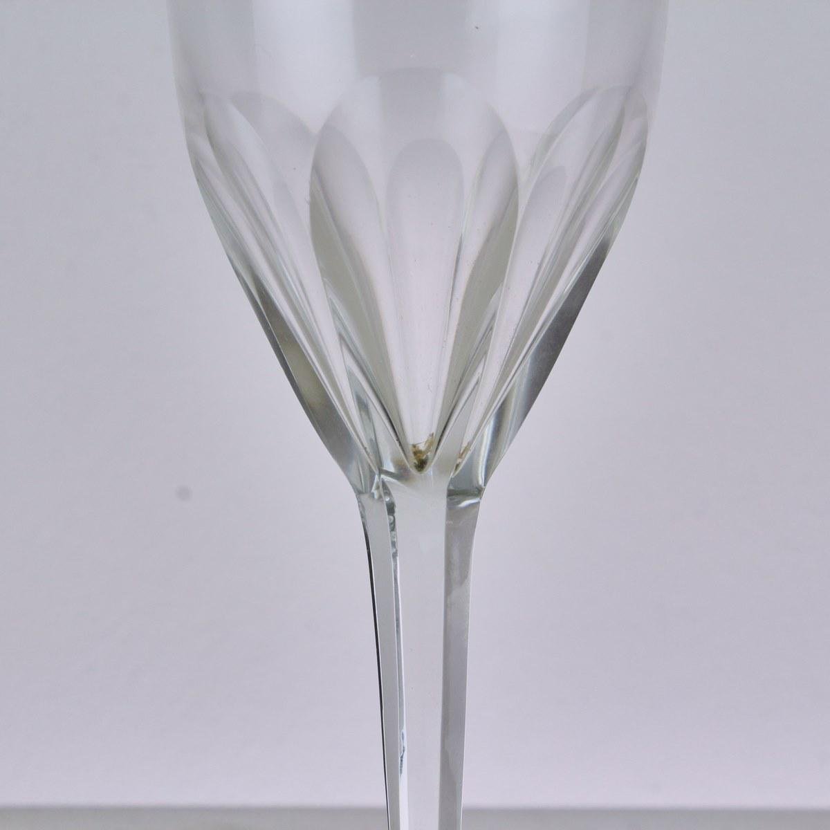 Crystal Glasses from Saint Louis, Set of 7 for sale at Pamono