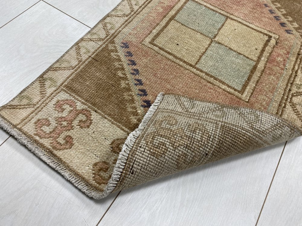Vintage Bohemian Style Wool Door Mat for sale at Pamono