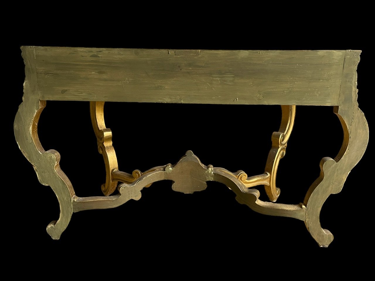 19th Century Louis XV Golden Console for sale at Pamono