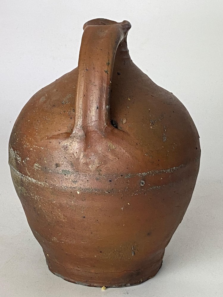19th Century Japanese Stoneware Pottery Jug Pitcher with Glaze for sale ...